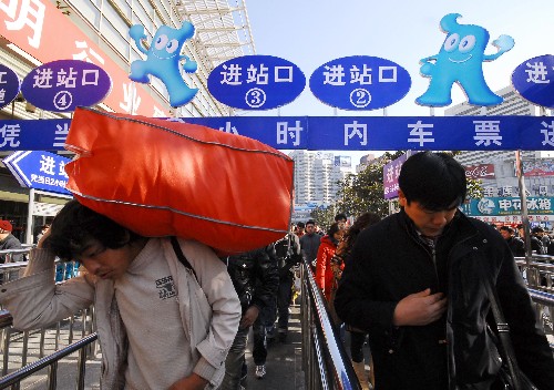 全国铁路春运明日正式启动
