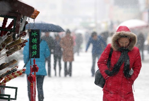 辽宁遭遇入冬以来最大降雪